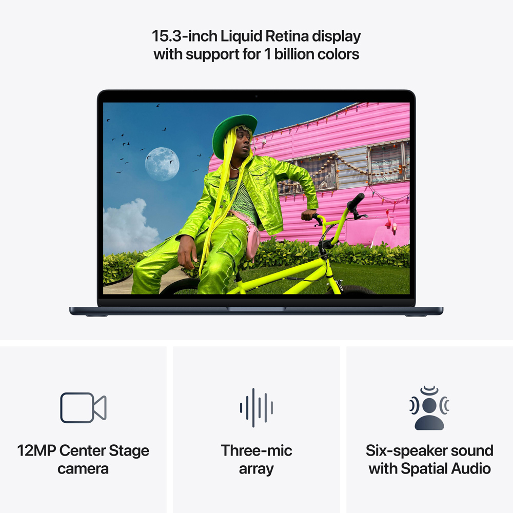 Apple MacBook Air 15″ | M5 CPU 10‑core, GPU 10‑core | SSD 1TB | 24GB ...